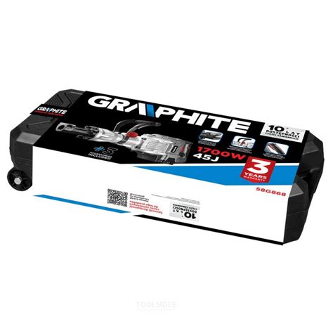 Graphite Demolition Hammer Machine 1700w Hex Toolsideeie