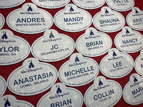 New Details On The Design Of The 2023 Walt Disney World Cast Member Nametag