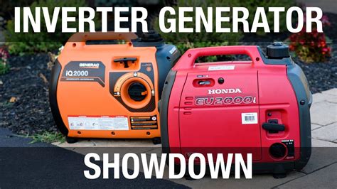 Comparing Honda Vs Generac Inverter Generators Youtube