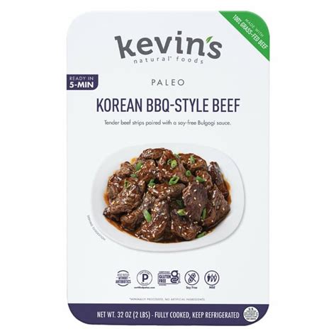 Kevins Natural Foods Korean Bbq Style Beef Same Day Delivery Costco