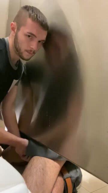 Nice Bit Of Understall Stall Cottaging Until They Cum ThisVid
