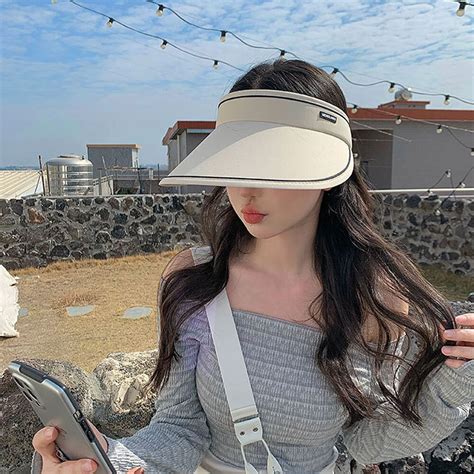 돌돌이 접이식 와이드챙 썬캡 온채널