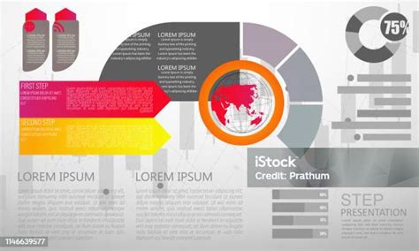 현대 벡터 추상 단계는 인포 그래픽 요소를 제공 합니다 글로벌 네트워크 연결에 사용할 수 있습니다 세계지도 포인트와 라인 벡터 일러스트 0명에 대한 스톡 벡터 아트 및 기타