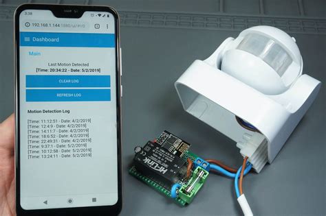 Hack A Commercial Pir Motion Sensor With An Esp8266 To Log Data To Node Red Whenever Motion Is