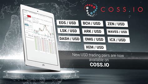 Icx Usd Trading Pair Now Available At Coss Rhelloicon