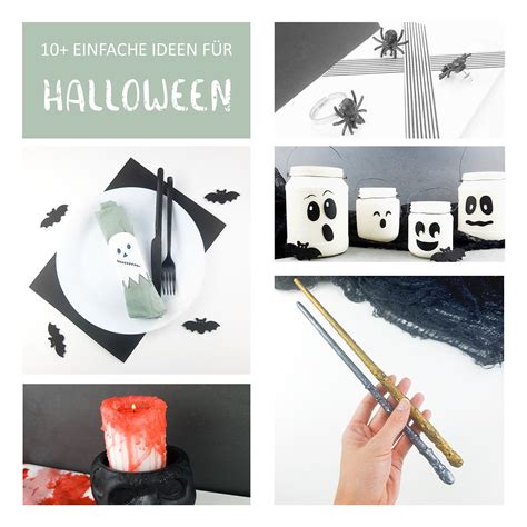 Diy Einfache Ideen Rund Um Halloween