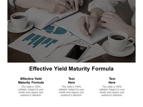 Effective Yield Maturity Formula Ppt Powerpoint Presentation Professional Clipart Cpb