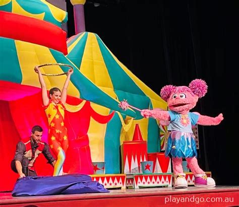 Elmos Circus Dream L Sesame Street Circus Tour Review Play And Go Adelaide