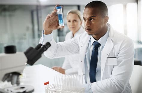 This Could Be The Onea Handsome Young Male Scientist Testing A