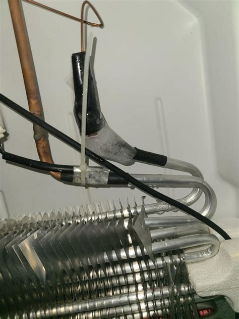 Small Part Of Freezer Coil Frozen Rappliances