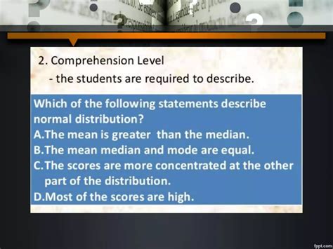Objective Test Type Pptx Standardized Testing Educational Assessment