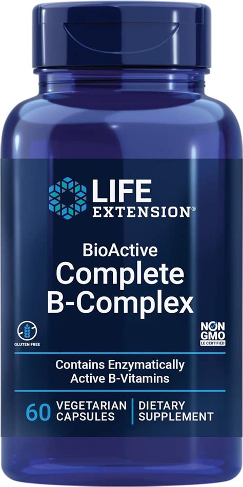 Life Extension Bioactive Complete B Complex 60 Caps купити ціна в