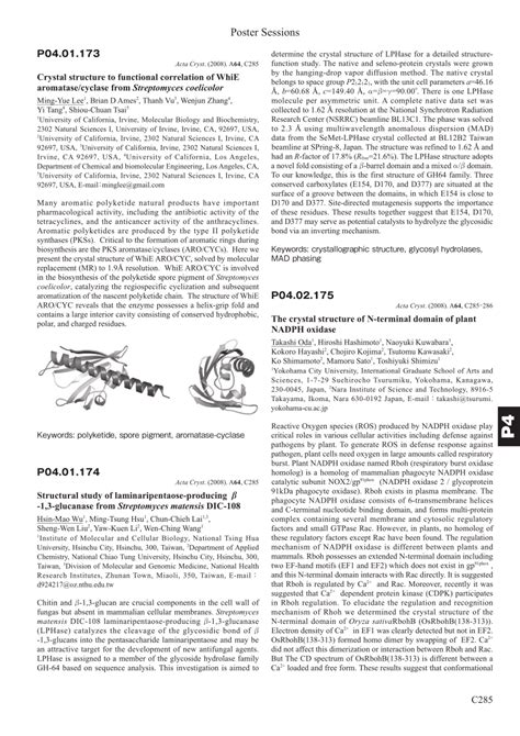 Pdf The Crystal Structure Of N Terminal Domain Of Plant Nadph Oxidase