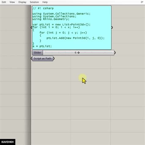 Python Ghpython Grasshopper Rhino Scripting Grasshopper3d