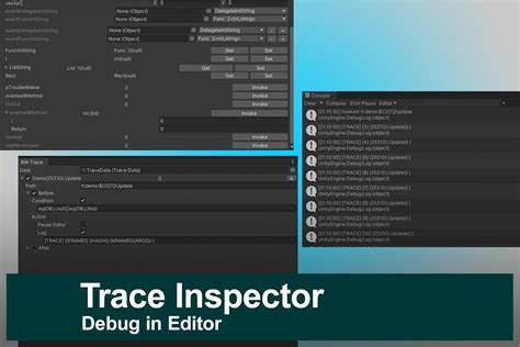 trace inspector utilities tools unity asset store