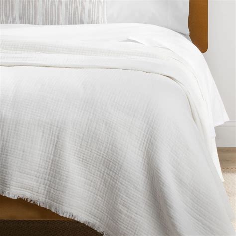 Nate Home By Nate Berkus Cotton Matelasse Blanket With