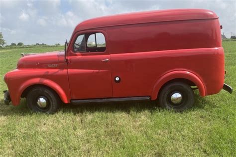 50 Years Owned 1948 Dodge B 1 B Panel Truck 3 Speed For Sale On Bat