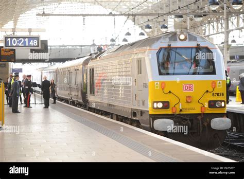 Db Schenker Class 67 No 67026 Arrives At Manchester Piccadilly Train