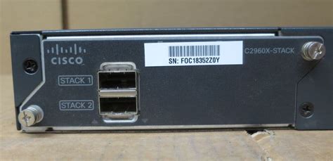 Cisco Ws C2960x 48ts L 4x Sfp 48xrj45 10 100 1000 Managed Stack Ethernet Switch
