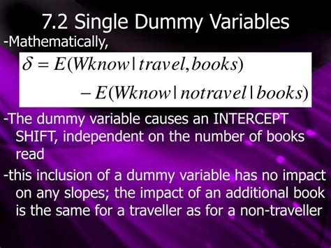 PPT 7 Dummy Variables PowerPoint Presentation Free Download ID 632574