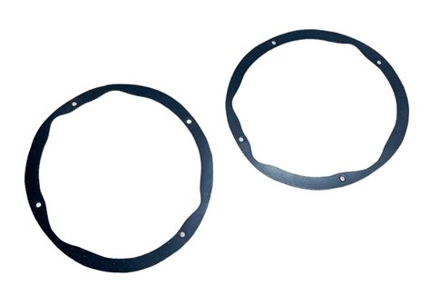 Pair Headlight Headlamp Bucket Seals Gaskets For 1955 1956 Chevy