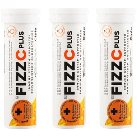 Cipla Fizz C Plus Effervescent Tablets 30 Tablets Clicks