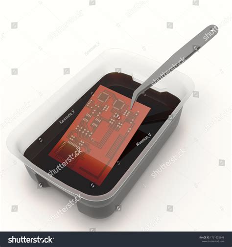 462 Pcb Etching Images Stock Photos Vectors Shutterstock