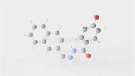 Slu Pp 332 Molecule 3d Molecular Structure Ball And Stick Model