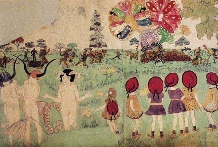 Henry Darger Illustration The Story Of The Vivian Girls 1910 1921