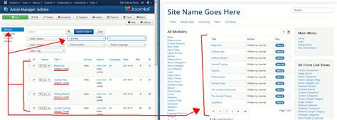 Joomla Menu Item Types InMotion Hosting