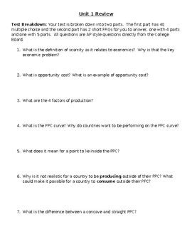 AP Macro Unit Review By Jay Pom TPT