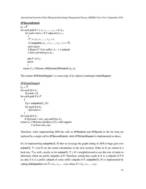 Finding Frequent Subpaths In A Graph Pdf