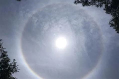 Ring Spotted Around Sun Over South Louisiana Photos