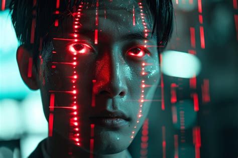 Premium Photo Binary Brilliance