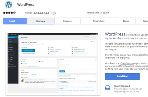 How To Install WordPress Using CPanel Ovation Hall Support