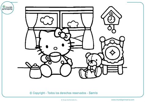 Dibujos De Hello Kitty Para Colorear Imprimir Y Pintar