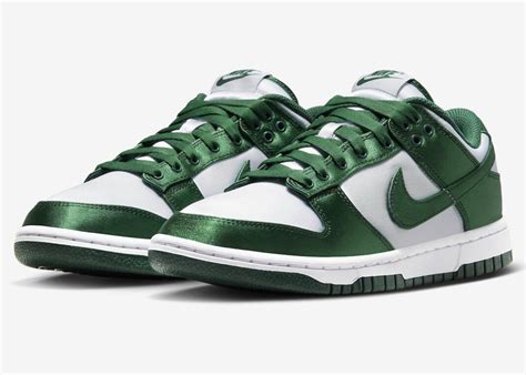 Nike Dunk Low Satin Green Dx5931 100 Release Date Sbd