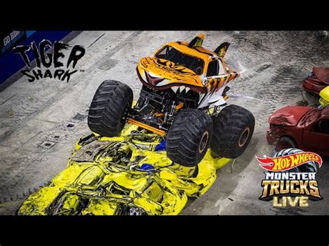 Tiger Shark Monster Truck Hot Wheels Monster Trucks Live