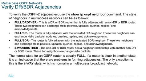 ENSA Module Packet Tracer Single Area OSPFv Configuration PPTX Operating Systems