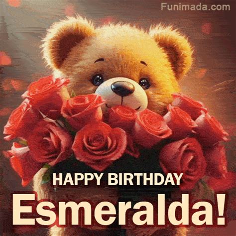 Happy Birthday Esmeralda