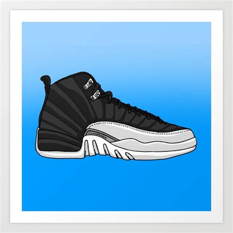 Jordan 12 Drawing