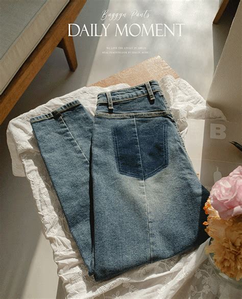 리린 Label 미켈 페이크포켓 기모 보이핏 데님팬츠 Sizesmlxl 입고지연 1222입고예정 위시버킷