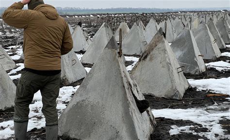 Dragons Teeth Fortifications For The Russian Federation Are
