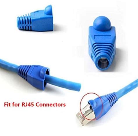 Connector Plugs Connector Cover Soft Plastic Cable Plug Boot Network