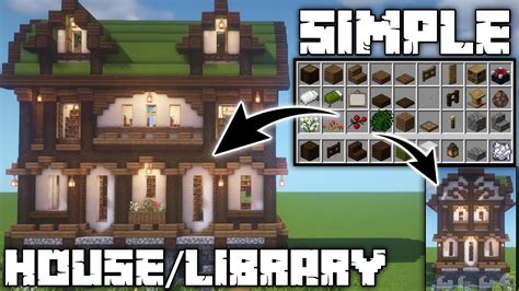 10 best small library designs in minecraft tbm thebestmods