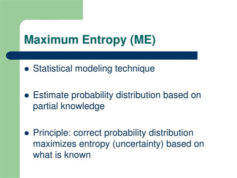 Ppt Exploiting Diverse Knowledge Source Via Maximum Entropy In Name