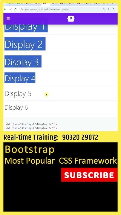 Reactjs Tutorial Top Css Framework Bootstrap Web Developmentfrontend Reactjs In Telugu