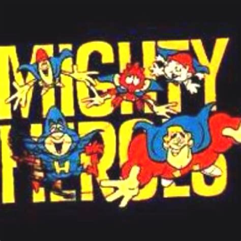 The Mighty Heroes Diaper Man Strong Man Tornado Man Cuckoo Man And