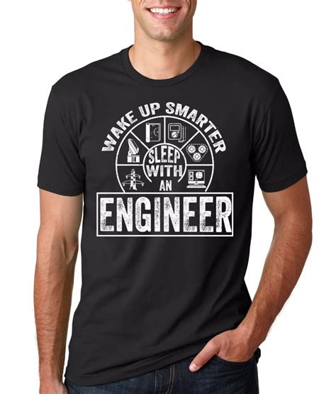 Homme 2019 New Shirts Homme Novelty T Shirt Men Engineer T Shirt Funny