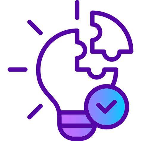 Problem Solving Free Education Icons